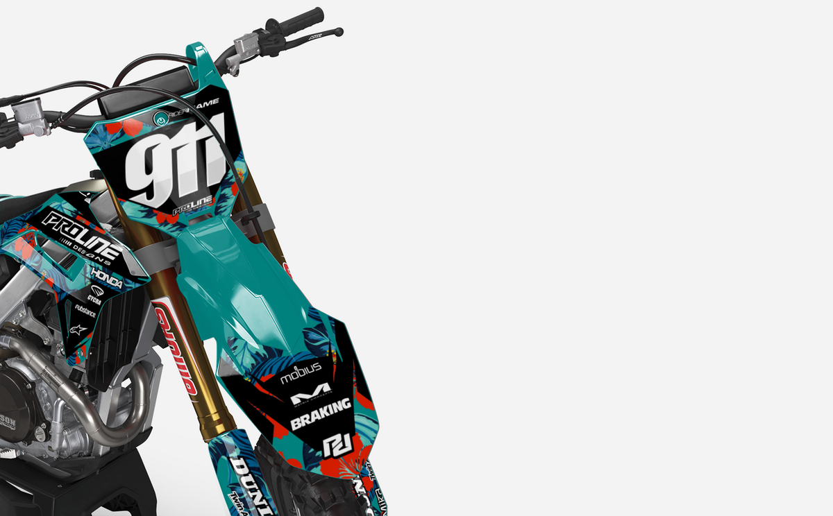 Honda 'FLORAL' Kit – Proline Designs Mx