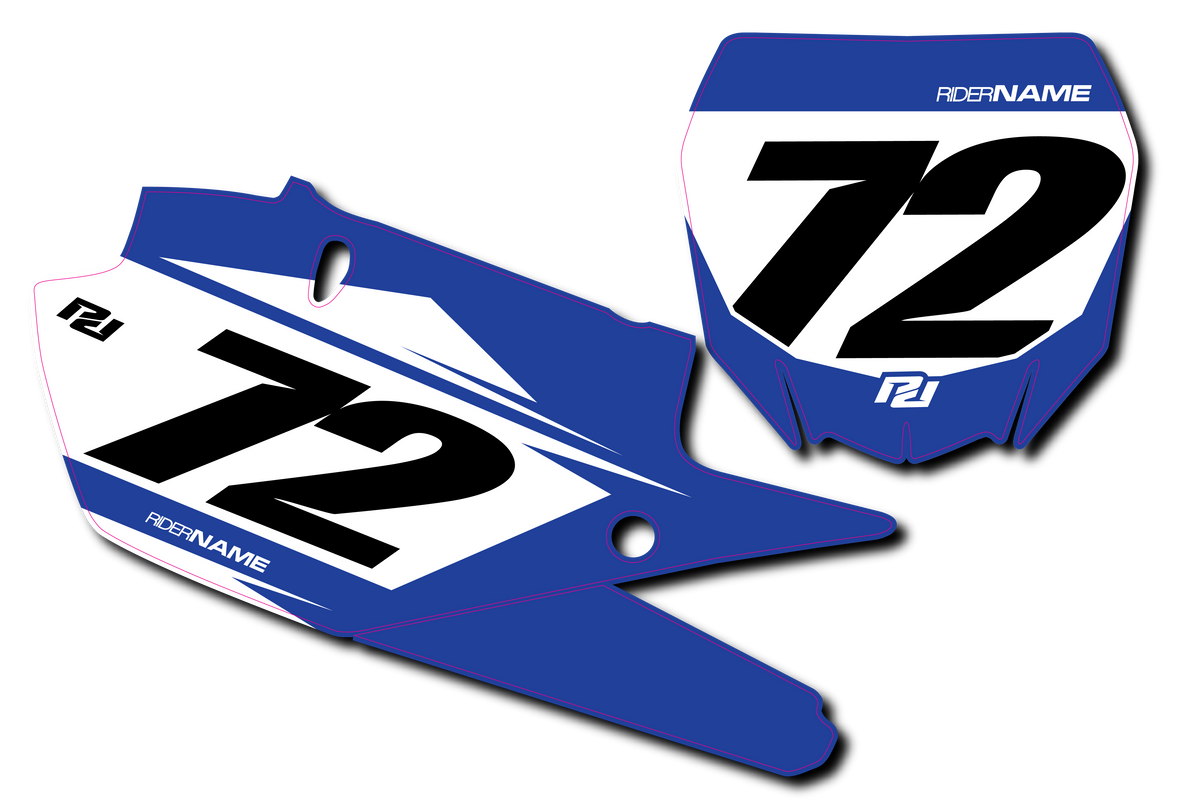 Proline 'Clean White' Number Plates – Proline Designs Mx